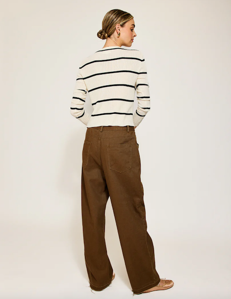 Jaden Pant Brown - Mixo Concept Store