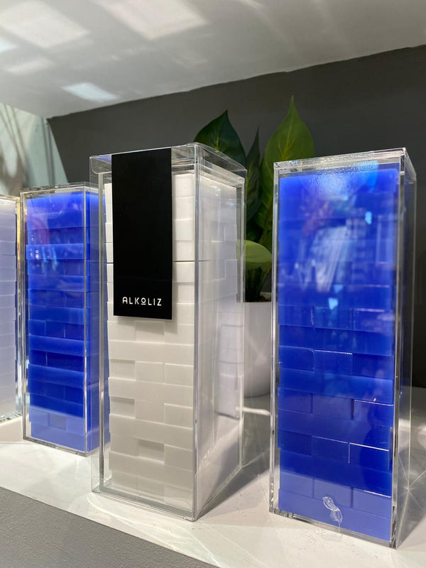 Acrylic Jenga - Blue - Mixo Concept Store