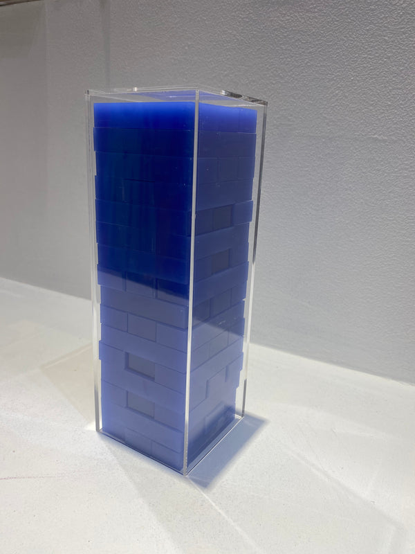 Acrylic Jenga - Blue - Mixo Concept Store